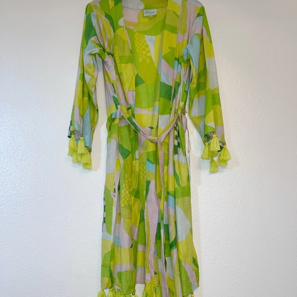 Swim | True Destinations Pastel Fringe Swimsuit Cover Up | Poshmark